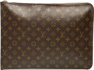 Louis Vuitton Crossbody Bags - Monogram Poche Documents Portfolio - Gr. unisize - in Braun - für Damen