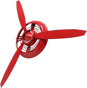 BESPORTBLE Vintage Propeller Wanddeko aus Eisen Retro Flugzeugkopf Wandkunst im Industriestil Dekorativer Wandanh&auml;nger f&uuml;r Bar und Zuhause Einzigartiger Metall D