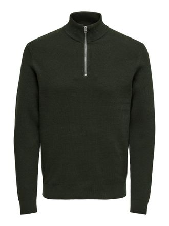 Only & Sons Herren Stehkragen Pullover ONSPHIL - Regular Fit Fit XS S M L XL XXL, Gr&ouml;&szlig;e:XS, Farbe:Rosin 22023210