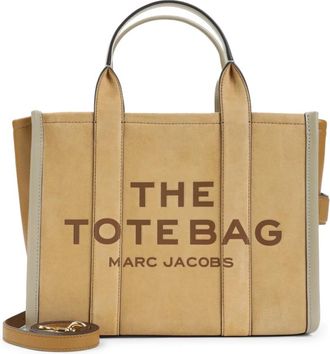 Marc Jacobs Femme, Sacs, Brun, Taille: ONE Size The Suede Medium Tote Bag