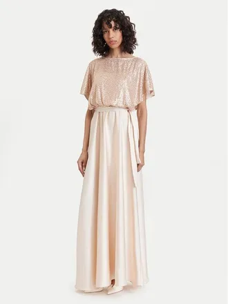 Access Fashion Abendkleid 63-3439-392 Goldfarben Regular Fit