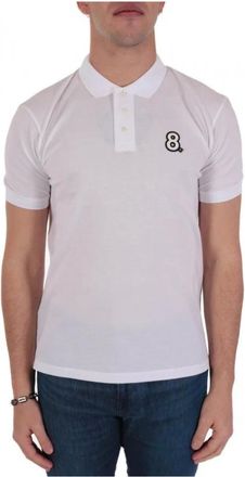 Emporio Armani Homme, Tops, Blanc, Taille: 3XL Logo Polo