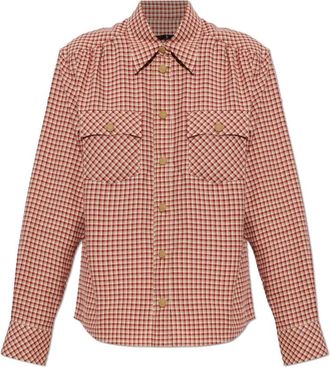 Moncler Grenoble Apr&egrave;s-Ski Hemd - - Blouses & Shirts - Damen - Rot - M