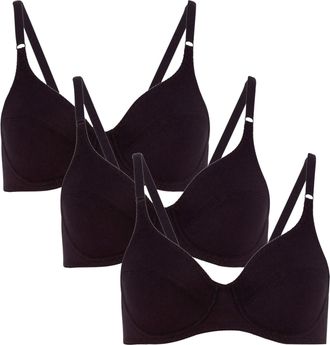Beedees BH B&uuml;gel-BH RocknRoll W (3-er Pack) Dreierpack, Baumwolle, B&uuml;gel