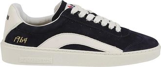 Dsquared2 Low-Top Sneaker - Rider Lace-up Low Top Sneakers Blue - Gr. 41,5 (EU) - in Blau - für Damen