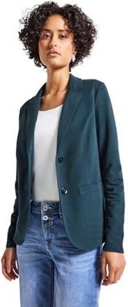 Street One 2116815 Blazer Basique, Bleu Marine, 36 Femmes