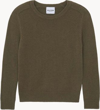 Kujten Pull cachemire col rond femme, 6 fils - Pull Nanami