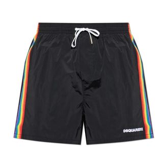 Dsquared2 Homme, Maillots de bain, Noir, Taille: L Short de bain