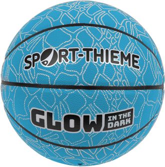 Sport-Thieme Basketball Glow in The Dark | Leuchtender Freizeit- und Trainingsball | Größe 7, Umfang 75 cm | Kunstleder | Outdoor und Indoor
