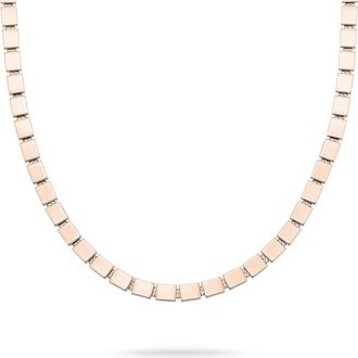 Liebeskind Liebeskind Berlin Damen Halskette LJ-1688-N-45 aus Edelstahl in IP Roségold