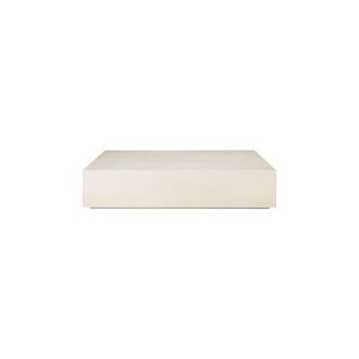 Ethnicraft Table basse Elements - Blanc - Microciment