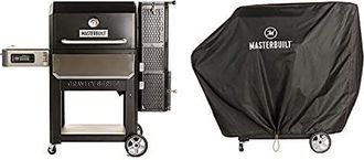 Masterbuilt Gravity Series 1050 Grill, Schwarz & - Wetterschutzhülle Gravity Series 1050 Digitaler Holzkohlegrill + Smoker