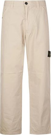 Stone Island Homme, Pantalons, Beige, Taille: W34 Relaxed Pant
