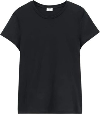 Filippa K Femme, Tops, Noir, Taille: 40 FR Soft Cotton Tee
