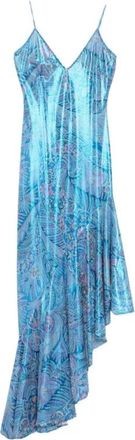 Etro Femme, Robes, Bleu, Taille: 38 FR Maxi Robes