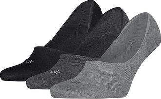 Calvin Klein CK WOMEN FOOTIE MC 3P