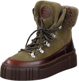 GANT Femme Snowmont Bottine, Vert Olive, 39 EU