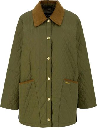 Barbour Femme, Vestes, Vert, Taille: 40 FR Veste matelass&eacute;e Goldmire