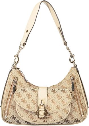 Guess Femme, Sacs, Beige, Taille: ONE Size Sac bandouli&egrave;re Jessa