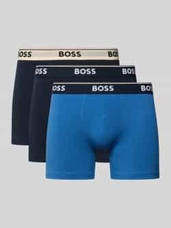 HUGO BOSS Trunks aus Baumwoll-Mix im 3er-Pack Modell BOXER