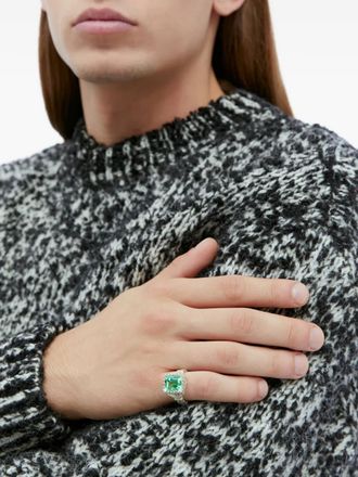 Bleue Burnham Willow emerald ring - Gold