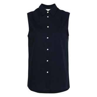 Officine G&eacute;n&eacute;rale Iseult Shirt - - Blouses & Shirts - Damen - Blau - XS