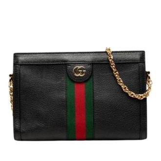 Gucci Sac bandouli&egrave;re vintage Pre-owned - Femme - Pre-owned - Noir - Taille: ONE Size