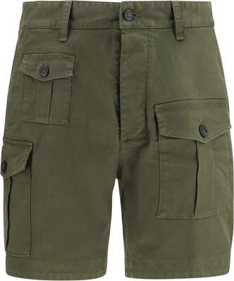 Dsquared2 Cargo Shorts - - Shorts - Herren - Gr&uuml;n - 2XL
