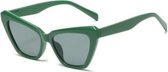 Generic Lunettes De Soleil D&eacute;coratives For Femmes, Lunettes De Soleil Polaris&eacute;es For Hommes, Lunettes De Soleil De Sport Et De Vacances(Green)