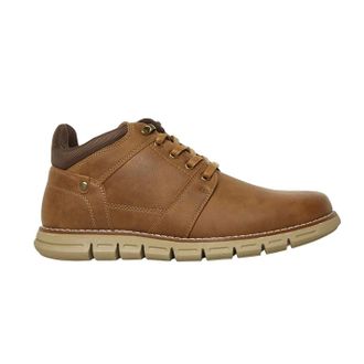 Nicholas Deakins Stiefeletten f&uuml;r Herren, Leder, Zum Schn&uuml;ren (Hellbraun)
