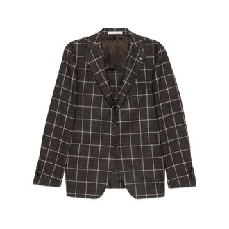 Tagliatore 2B Single-Breasted Jacket - - Jackets - Herren - Braun - M