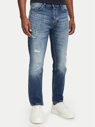 HUGO BOSS Jeans 50561463 Blau Tapered Fit
