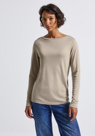 Street One Langarmshirt im soften Baumwoll-Mix