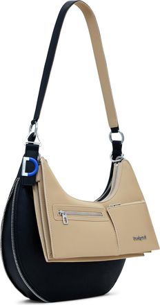 Desigual Schultertasche Umhängetasche Delta Lyra Shoulder Bag Black schwarz