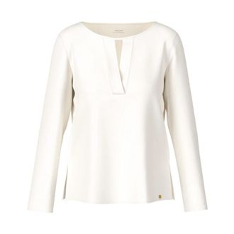 Marc Cain Seidenbluse - - Blouses & Shirts - Damen - Wei&szlig; - 3XL