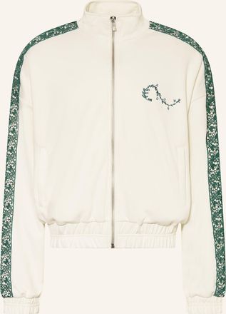 Rough. Rough. Sweatjacke Mit Lochspitze weiss