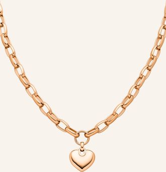 s.Oliver S.Oliver Halskette Aus Edelstahl rosegold