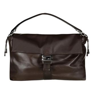 Fendi Flux Maxi Messenger - - Bags - Herren - Braun - ONE SIZE