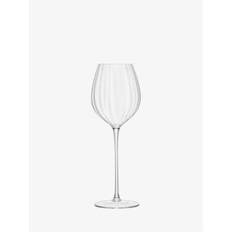LSA International LSA Aurelia Weißweinglas, 430 ml, klare Optik, 2 Stück