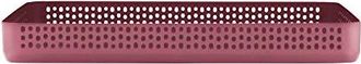 NORMANN COPENHAGEN NIC Nac Organizer, Stahl, dunkelrot, H: 4 x L: 34 x D: 23 cm