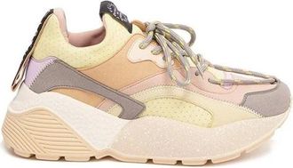 Stella McCartney Femme, Chaussures, Multicolore, Taille: 41 EU Baskets Chunky en Cuir V&eacute;gan avec Design