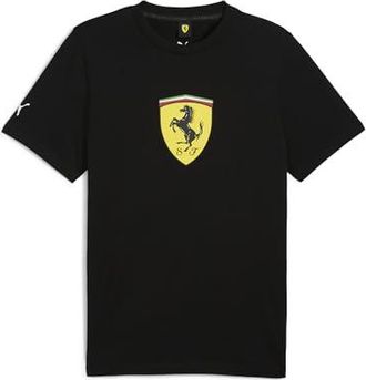 Puma Puma T-Shirt &agrave; &eacute;cusson Oversize Race Scuderia Ferrari Homme, Black, S