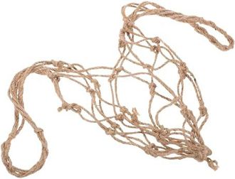 Artibetter Paquet &agrave; Provisions R&eacute;utilisable en Filet Tiss&eacute; de Corde de Chanvre Paquet de Rangement pour Fruits et L&eacute;gumes 5 Kg Lavable et &Eacute;cologique pour R&eacute;frig&eacute;