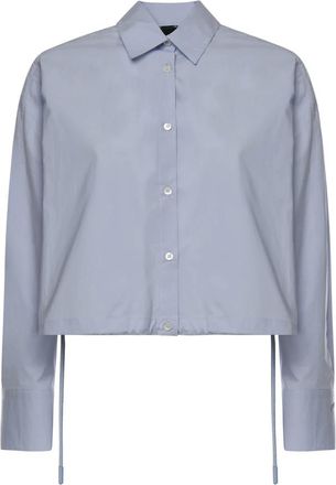 Pinko Pinko, Femme, Blouses et Chemises, Bleu, Taille: 36 FR Chemises