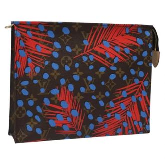 Louis Vuitton Pre-owned Canvas pouches - - Pre-owned - Damen - Braun - ONE SIZE