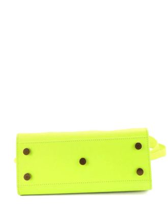 Saint Laurent mini sac &agrave; main Sac de Jour en cuir - Vert