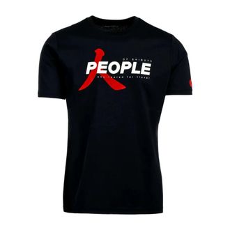 People of Shibuya Marineblaues Kurzarm-T-Shirt - - Tops - Herren - Blau - M