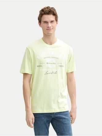 Tom Tailor T-Shirt 1037735 Grün Regular Fit