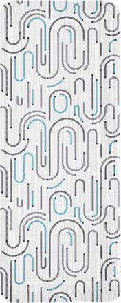 Kleine Wolke Wanneneinlage Vision Grau 36 x 92 cm