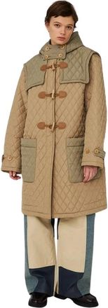 Stella Nova Femme, Manteaux, Vert, Taille: 34/36 FR Duffel 7246 Jacket